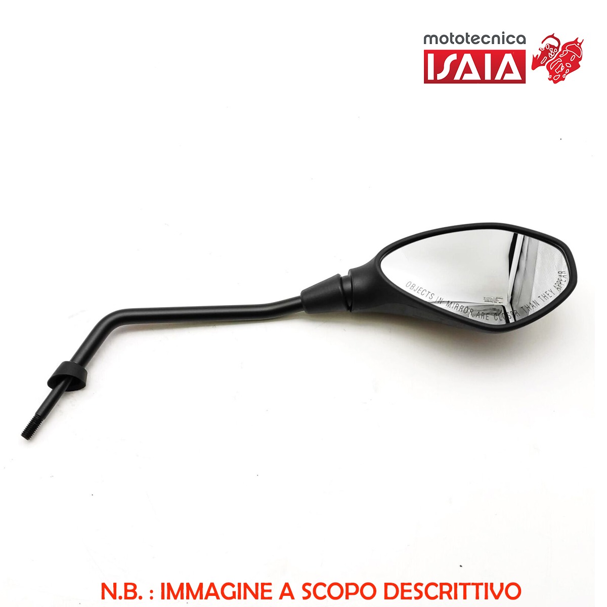 Specchio retrovisore sinistro Piaggio Beverly HPE - Mototecnica Isaia