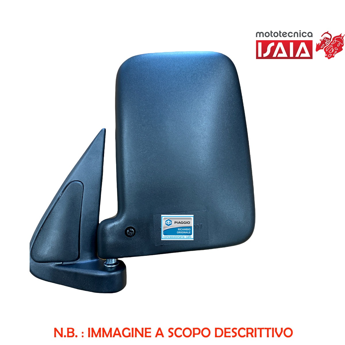 Specchio retrovisore dx Piaggio Porter - Mototecnica Isaia